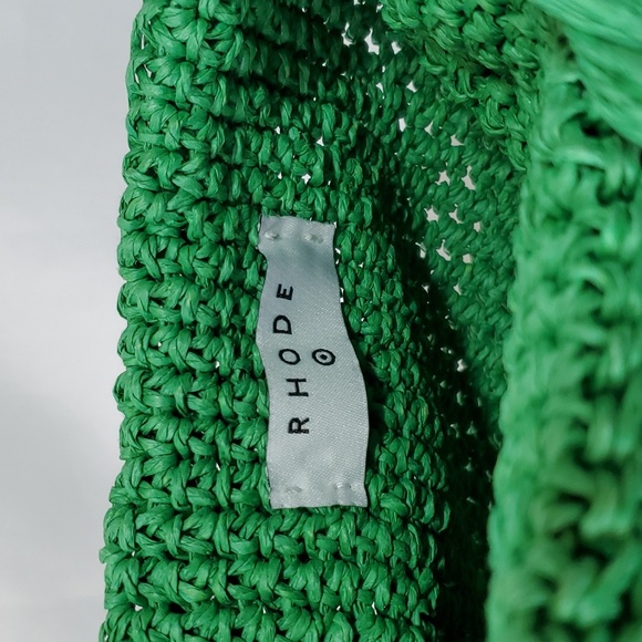 RHODE | Bags | Rhode X Target Crochet Bucket Bag Dark Green | Poshmark